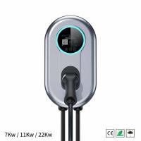 China EV Charger Electric Vehicle Car Charger EVSE Wallbox APP Wifi Control 7KW 11KW 22KW for sale