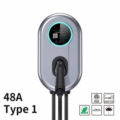 China Portable 16A Cable Adapter Level 2 EV Charger 110-240V with Schuko Plug Type1 for sale