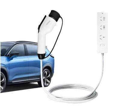 China 16A Type 2 16kw EV Battery Discharge Cable External Discharge Gun Take Off Switch Socket for sale
