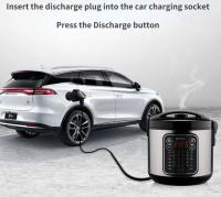 China 16A Type 2 16kw EV Battery Discharge Cable External Discharge Gun Take Off Switch Socket for sale
