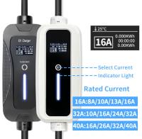 China Level 2 Ev Charger Ac Station 3.5kw 7kw 10kw 16A 32A 40A Home Charger Station For Tesla for sale