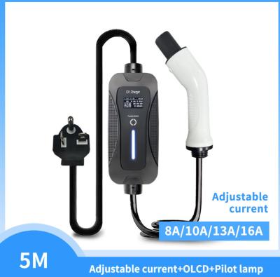 China Level 2 Ev Charger Ac Station 3.5kw 7kw 10kw 16A 32A 40A Home Charger Station For Tesla for sale