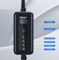China 8-32A Current Adjustable 7Kw Level 2 Home Evse Portable Ev Charger Type 2 Iec 62196 for sale