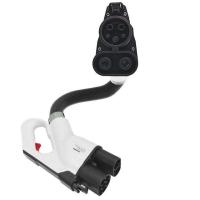 China 125a Ccs2 Dc Quick Ac In One Ccs To Combo2 Adapter DC Fast Charger Connector for sale