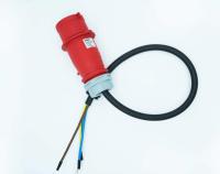 China 16a 125A 32a 40a 63a 4PIN 3 Pin 400V 230v Shuko 3 Phase 1 Phase EN/CEE/IEC 60309-2 Industrial Nylon Plug for sale