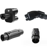China 16A 32A Type 2 to GB/T Type 1 j1772 to Type2 ccs1 ccs2 to Schuko electric car adapter for Tesla for sale