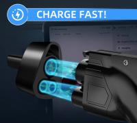 China 16A 32A Type 2 to GB/T Type 1 j1772 to Type2 ccs1 ccs2 to Schuko electric car adapter for Tesla for sale