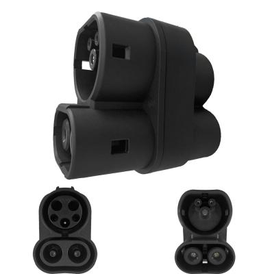 China CCS1 To CCS2 EV Adapter Electric Vehicle Accessories For New Energy Vehicle Parts for sale