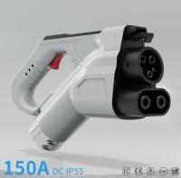 China DC Charging Station Connector CCS1 Plug 80A 125A 200A DC CCS1 Ev Charger Type 2 Uk 3 Pin Plug for sale