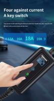 China Car Charger AC Mode 2 Silence 3.5kw 16A EVSE Level 2 Type2 EV Charger With Screen for sale