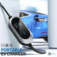 China Type2 EV Charger Schuko Cee 3pin 110V 220V 230V 16Amp 3.6kW 7kW IP65 Charging Cable for sale