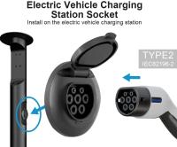China Type2 EVES Electric Vehicle Charging Station Socket IEC62196 32A Wallbox for sale