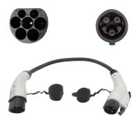 China Type2 To Type1 Cable Electric Vehicle Charger Adapter 16A 32A Cable Ev Charger Plug for sale