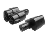 China 400A 1000V EV Charger Connector CCS 1 To Tesla EVSE Adaptor Electric Vehicle Car Adapter for sale