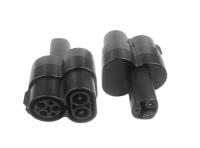 China 400A 1000V EV Charger Connector CCS 1 To Tesla EVSE Adaptor Electric Vehicle Car Adapter for sale