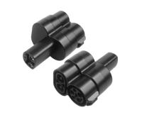 China 400A 1000V EV Charger Connector CCS 1 To Tesla EVSE Adaptor Electric Vehicle Car Adapter for sale