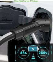 China Tesla to J1772 Charging Adapter 110-250VAC J1772 Charger Connector EV Adapter for sale
