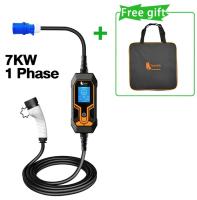 China OEM APP WIFI electric car ev charger type 2 wall box home ev charging station for sale