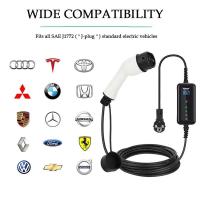 China Factory Manufacturer 32a type 2 7kw portable ev charging station electric car station ev charge for sale