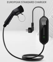 China 7kw 32a home electric charger station evse ev charging cable portable type 2 ac ev charger with european plug for sale