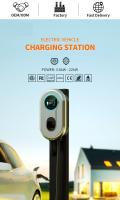 China Level 2 EV Charger Station 8-48Amp Adjustable Current MAX 22KW WiFi Connector for sale