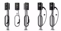 China 7kW AC Charging Station With LCD Display Screen And Card Operation IP65 Protection for sale