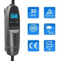 China Type 2 GB/T Plug Smart Home Portable EV Charger 16/32 Amp 3.5kW 7kW for sale