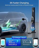 China Level 2 EV Charger 32Amp 220V-240V NEMA 14-50 Plug Portable Indoor/Outdoor EVSE SAE J1772 Charger for sale