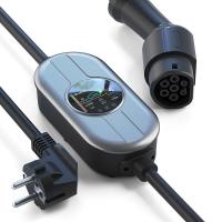 China Evse 32A 7.2KW 3.5kw LED Type 2 Electric Car Charger Level 2 Portable EV Charger for sale