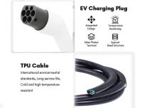 China EV Charging Cable Type 2 To GBT Adapter IEC 62196 With GBT Charging Connector 32A 3 Phase 22KW 5M for sale