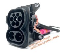 China Ccs2 Female Connector Ccs2 Inlet 200A/250A/300A/400A Ev Charging Socket for sale