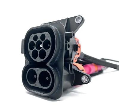 China OEM Ccs Combo 2 Female Connector Ccs2 Inlet 200A/250A/300A/400A Ev Charging Socket for sale
