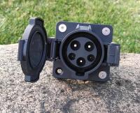 China Tesla To GBT EV Charging Connector Socket 32A Working Voltage 250V AC for sale