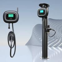 China OEM 3.7KW-22KW Ac Wallbox Ev Car Charging Pile With Type 1 Or Type 2 Plug Floor Mounted for sale