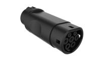 China Electric Vehicle Charging Connector SAE J1772 To IEC62196 Type 1 To Type 2 Adapter for sale