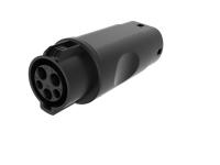 China Electric Vehicle Charging Connector SAE J1772 To IEC62196 Type 1 To Type 2 Adapter for sale