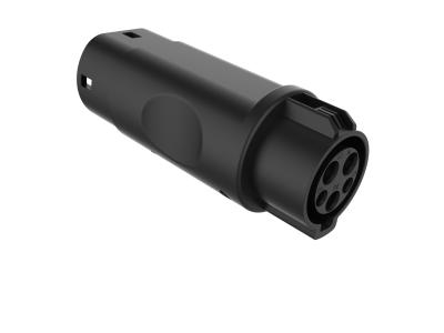 China Electric Vehicle Charging Connector SAE J1772 To IEC62196 Type 1 To Type 2 Adapter for sale