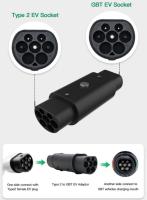 China single phase 32A ev charger connector adapter type 2 to gbt ev connectors for sale