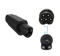 China Type 2 To Tesla Type2 Plug to tesla vehicles Charging Adaptor AC EV Charger Connector for sale
