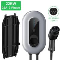China 32A Intelligent Electric Car Charging Pile 22KW CCS AC EV Electric Vehicle EV Charger for sale