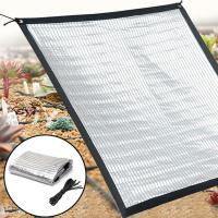 China High Virgin HDPE Aluminum Foil Net Outdoor Shade Greenhouse Shading Screen Uv Resistant for the Vegetable Garden for sale