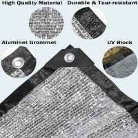 China Customized Knitted 80% Aluminum Foil Shading Net for Car Parking HDPE Uv Resistant Shade Netting for sale