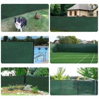 China 6ftx50ft 160gsm Privacy Fence Screen For Chain Link Fence With Grommets for sale