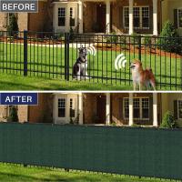 China 6ftx50ft 160gsm Privacy Fence Screen For Chain Link Fence With Grommets for sale