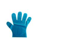 China Polyethylene Disposable medical hand gloves Customzied Color OEM / ODM Service for sale