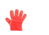 China Polyethylene Disposable medical hand gloves Customzied Color OEM / ODM Service for sale