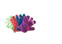 China Polyethylene Disposable medical hand gloves Customzied Color OEM / ODM Service for sale