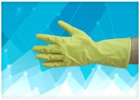 China Household Disposable Medical Gloves 100% Natural Latex For Examination / Treatment for sale