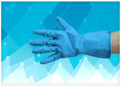 China Spray Flock - Lined Disposable Surgical Gloves , Sterile Latex Gloves For Clean Room for sale
