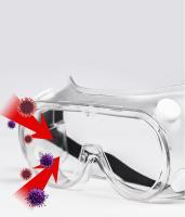 China Anti Splash Medical Protective Safety Goggles Polycarbonate Lens Soft Face Frame for sale